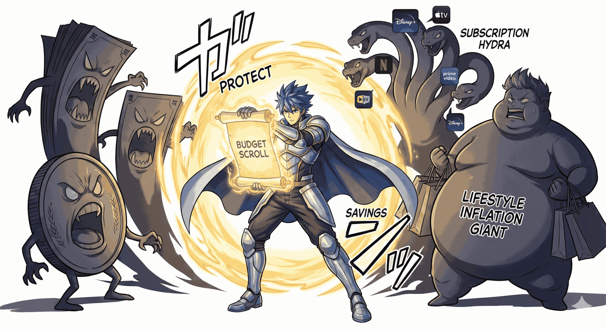 Monster Expenses vs. Heroic Budgeting: An Anime Guide to Expense ...